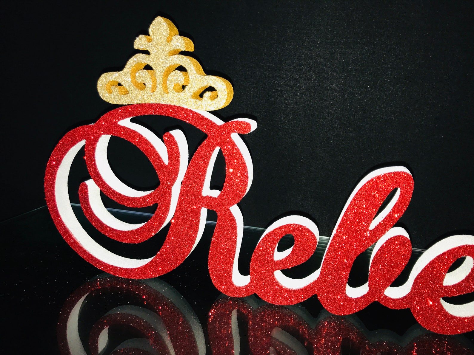 Custom Name 3D Rebecca foam Letters Name Age Block3d Name | Etsy