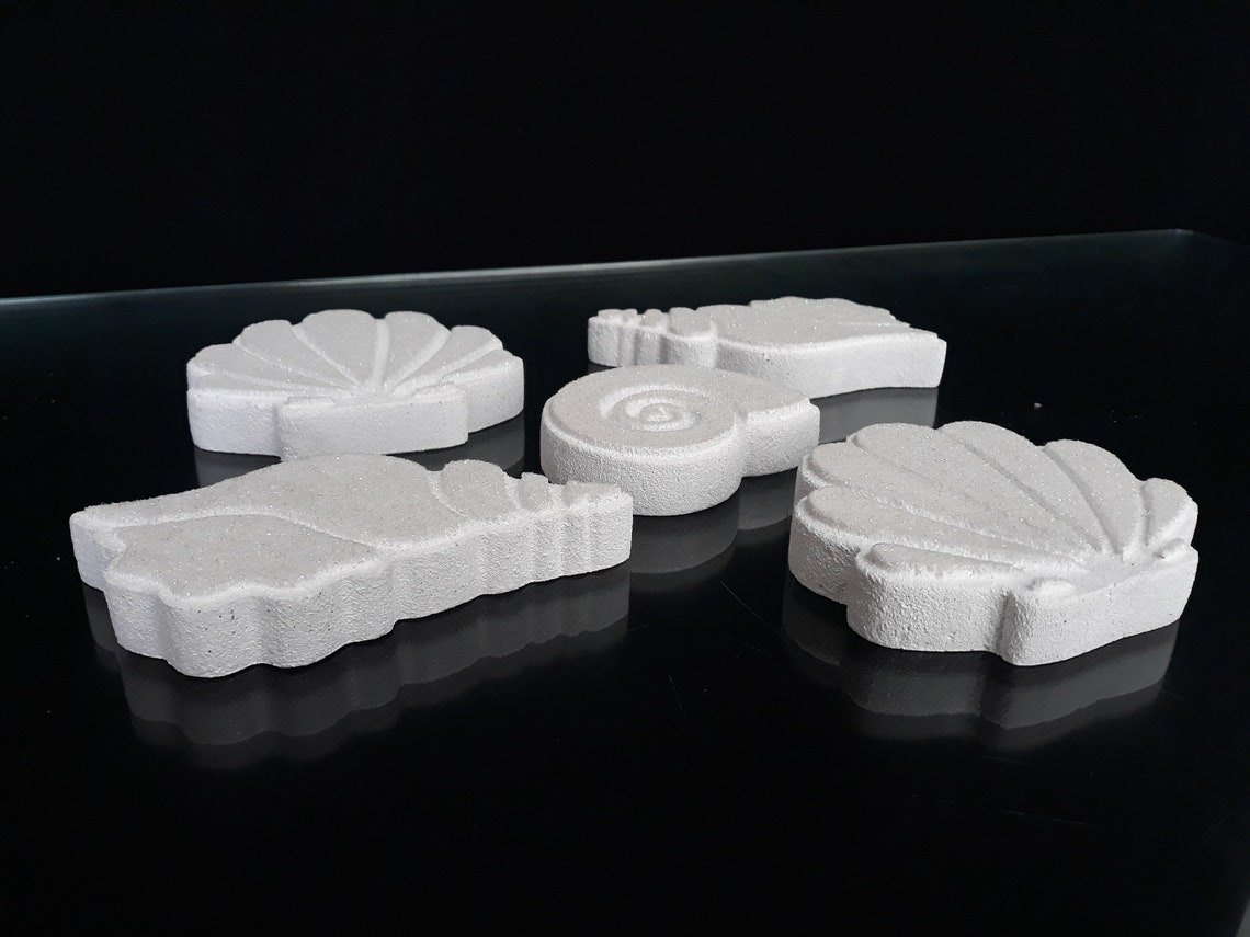 Styrofoam Shell Set Decorative Shells Beach Party Shells | Etsy