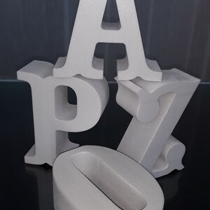 Personalized Name,3d Styrofoam Letters,shop Sign,foam Numbers,name ...