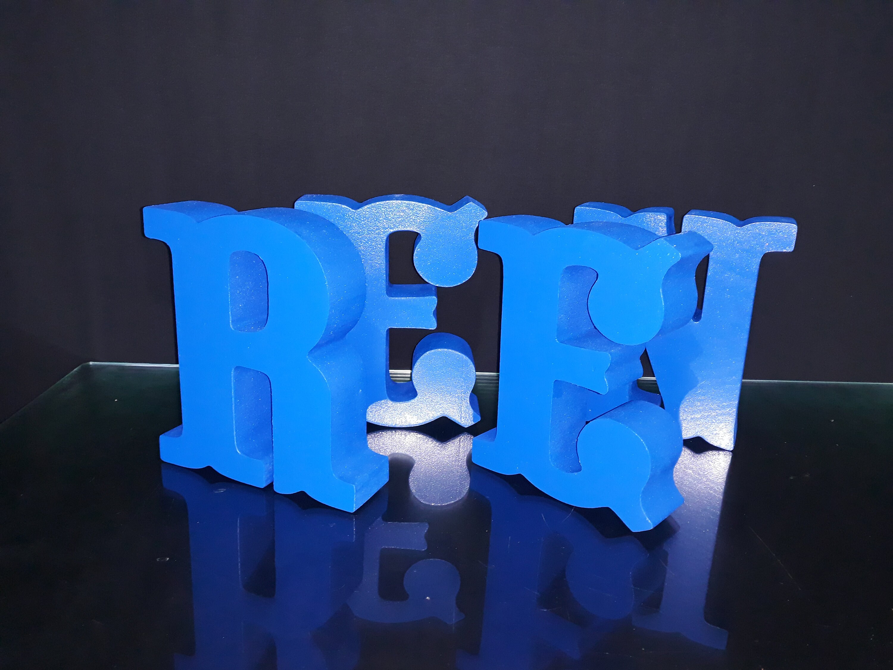 Styrofoam Letters 3D 8name Styrofoam Numbers 8 | Etsy