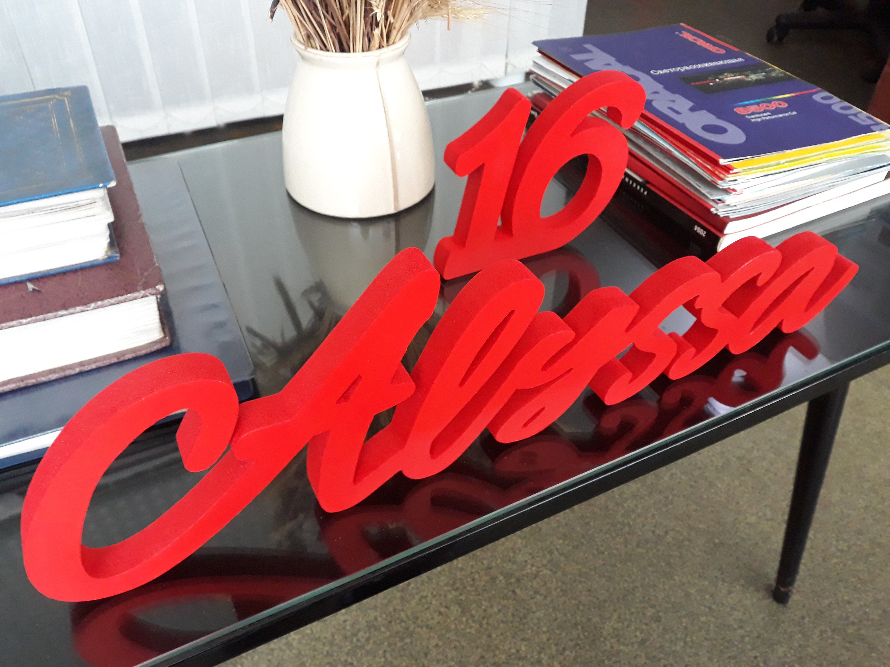 Alyssa In 3 D Lettering
