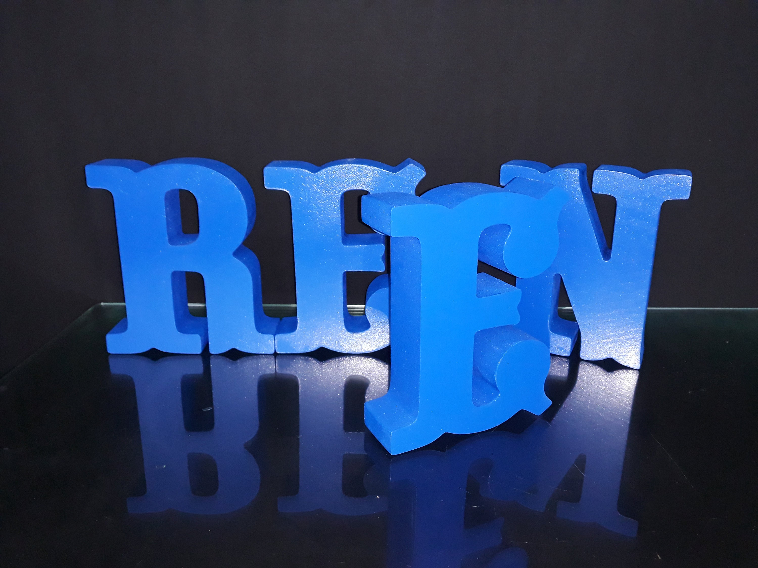 Styrofoam Letters 3D 8name Styrofoam Numbers 8 - Etsy