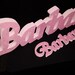 Big Pink 3D Sign 12 Styrofoam Custom Namegold Letters - Etsy