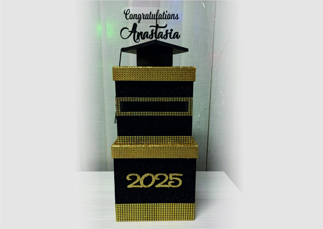 Congratulations Graduate 2025 Cardbox, Graduation Card Box, Cardbox ...