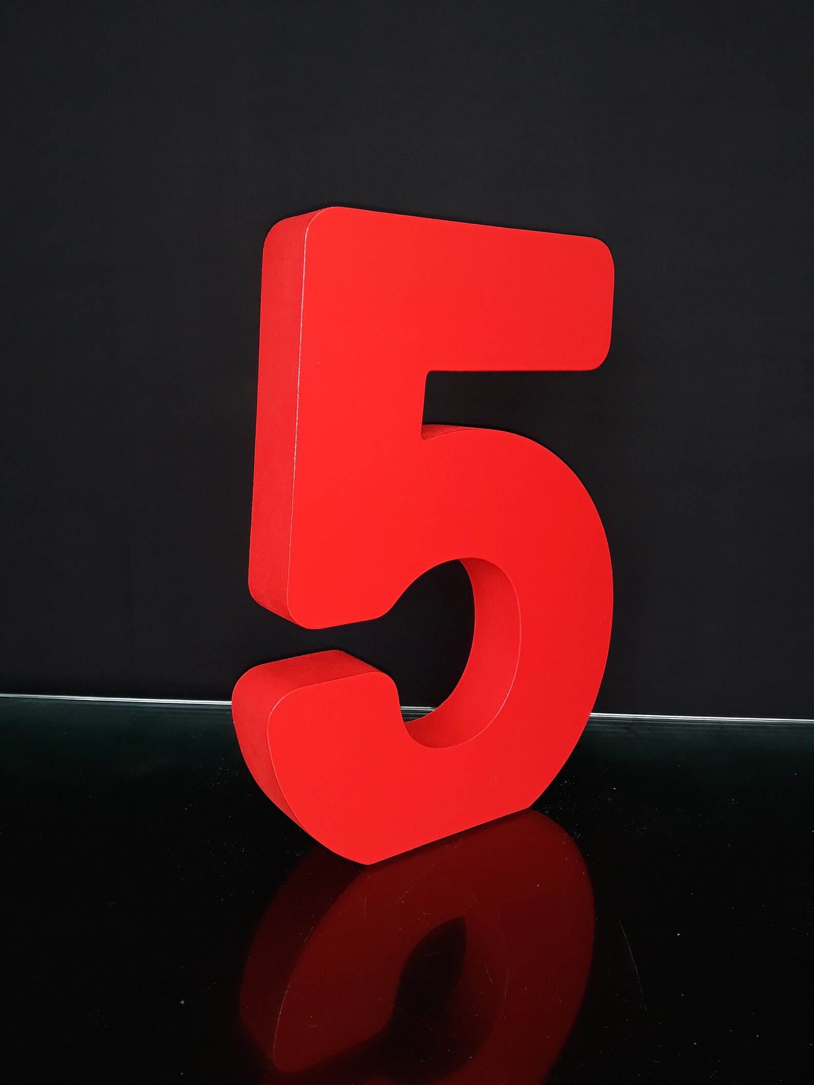 Red Styrofoam Letters 3D 15styrofoam Numbers 15 - Etsy