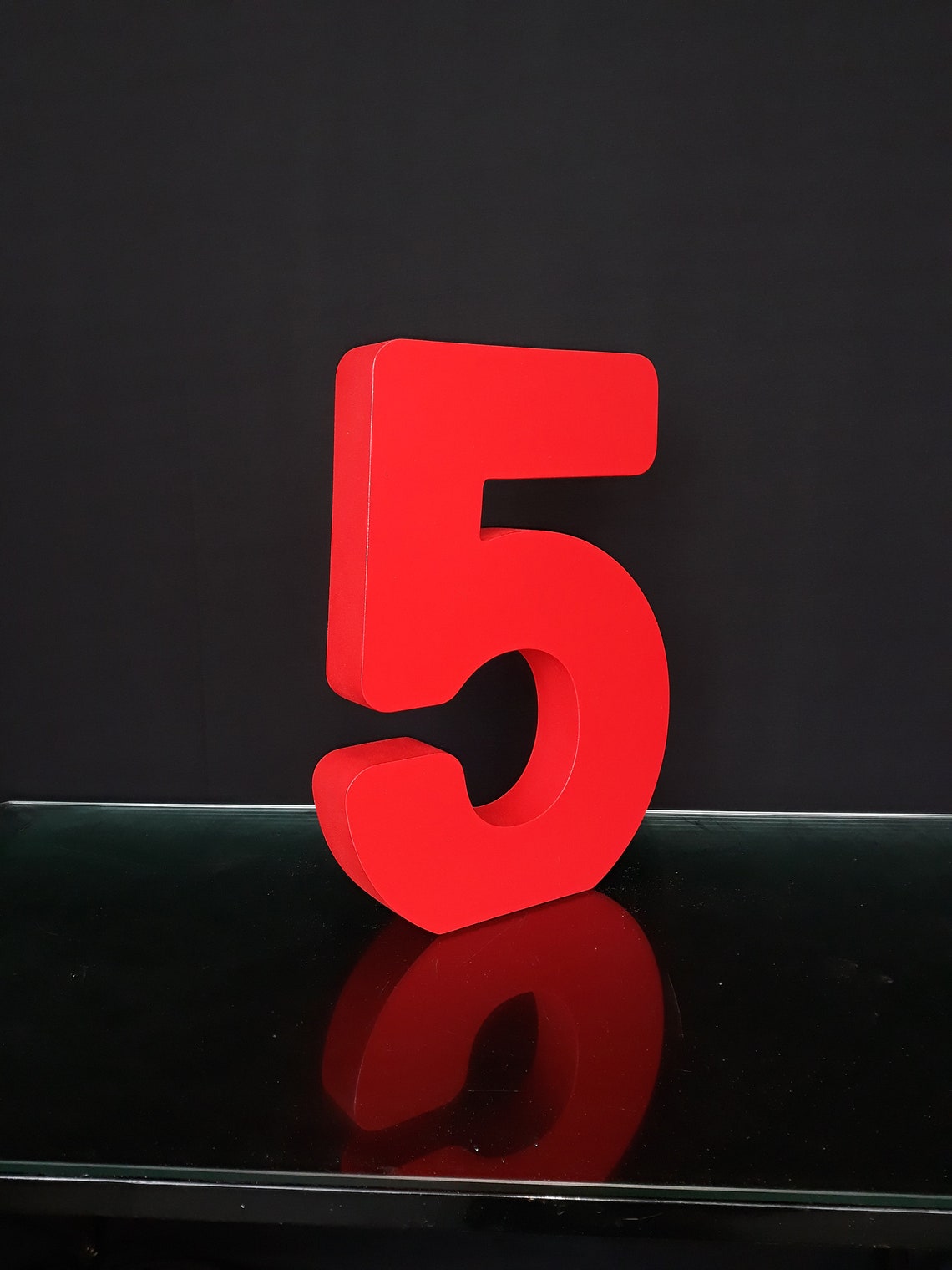 Red Styrofoam Letters 3D 15styrofoam Numbers 15 - Etsy