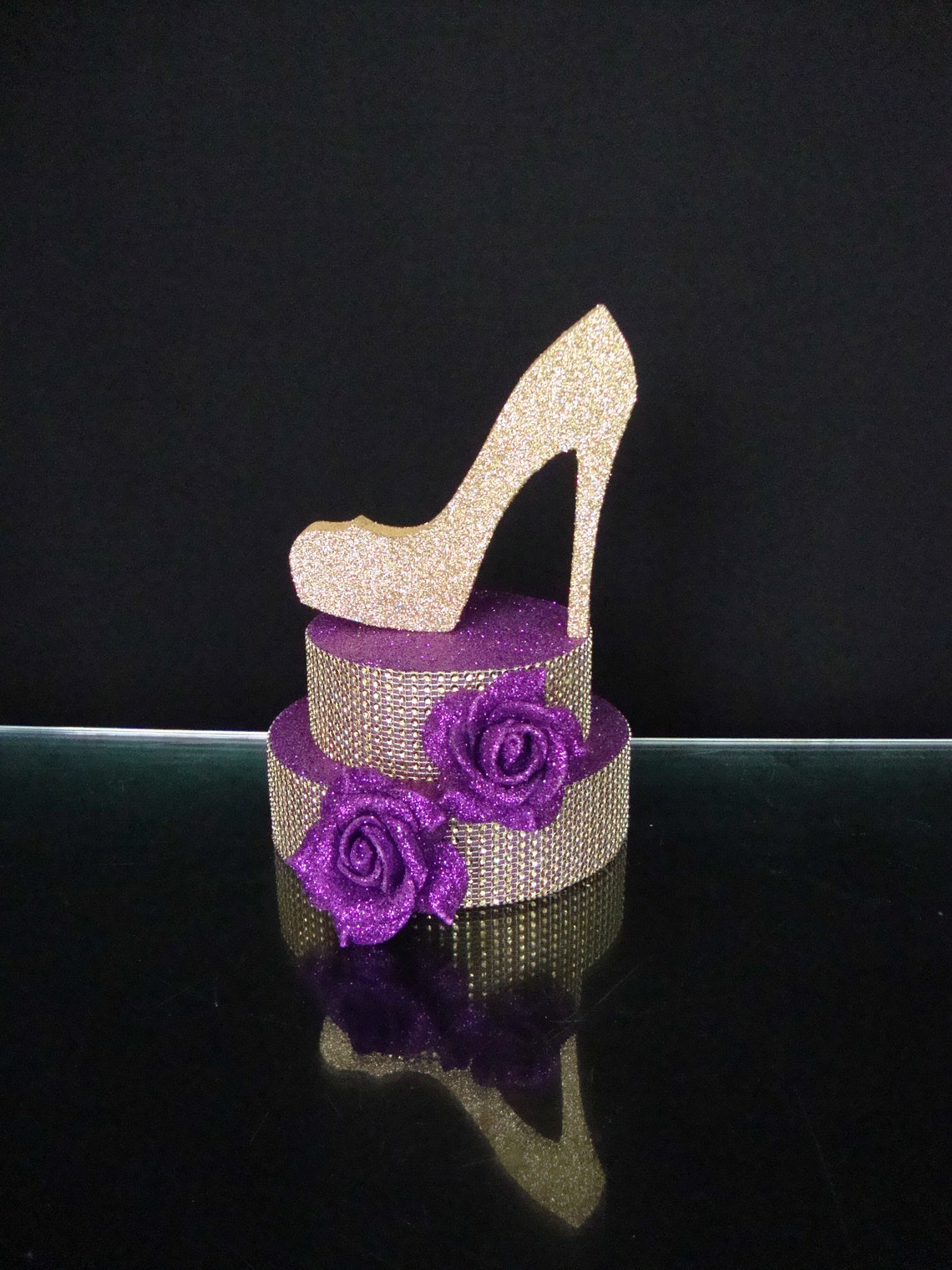 Centerpiece Shoe on Standcentral Decorcentral Element on the | Etsy