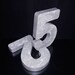 Styrofoam Letters 3D 15 Styrofoam Numbers 15 - Etsy