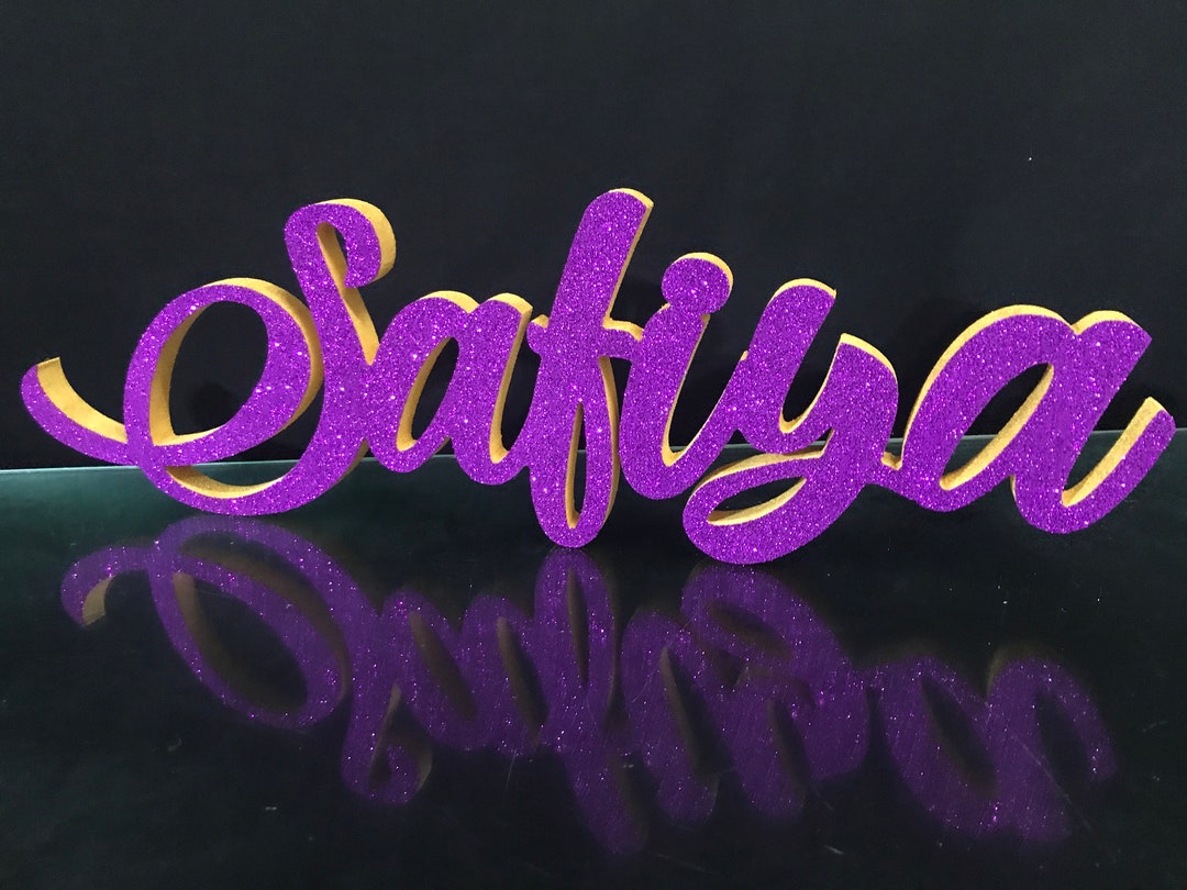 Name Baby Styrofoam Custom,3d Name Glitter,foam Letters Name Age Block ...