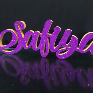 Name Baby Styrofoam Custom,3d Name Glitter,foam Letters Name Age Block ...