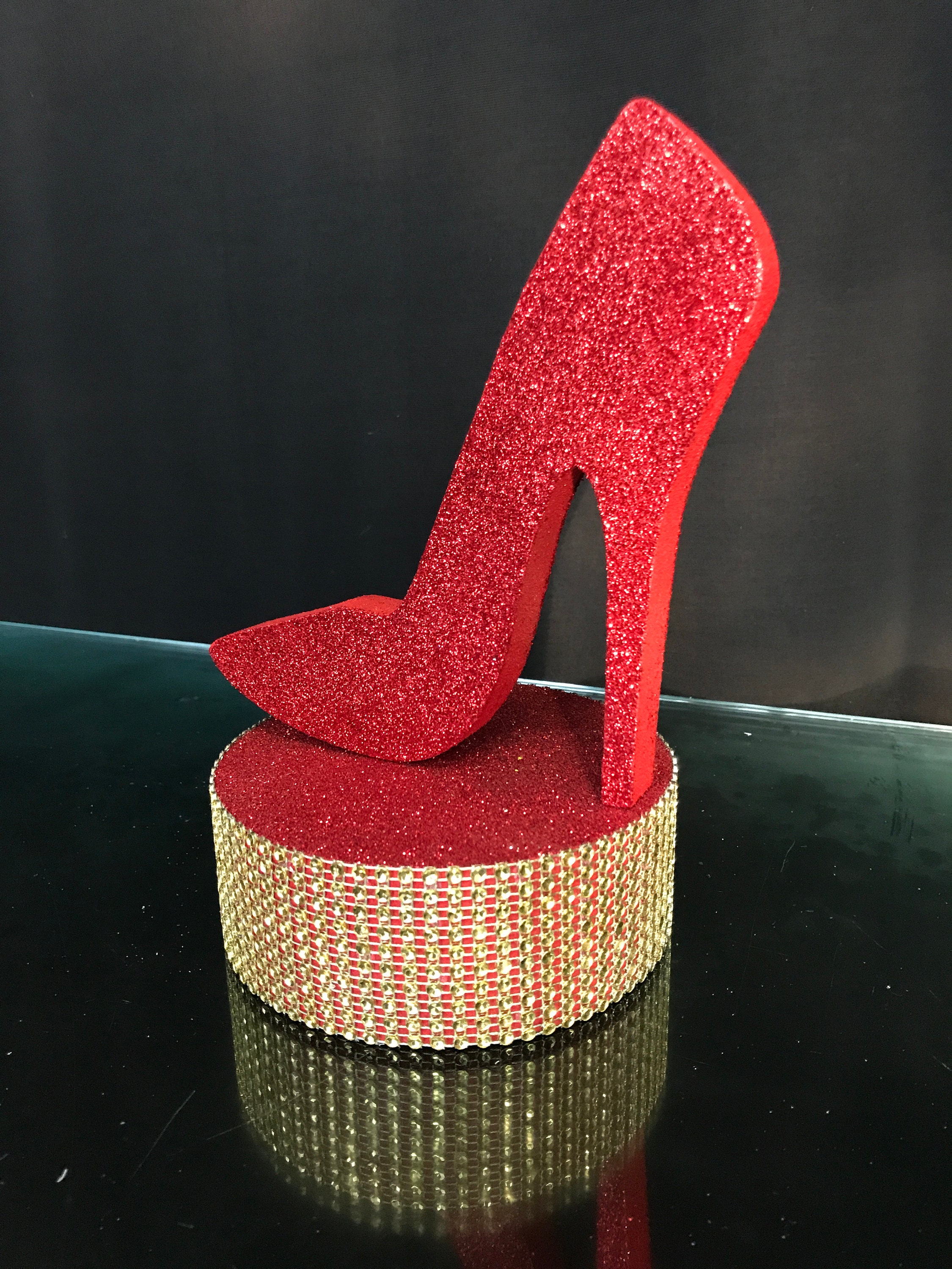 Centerpiece Shoe on Standcentral Decorcentral Element on the - Etsy