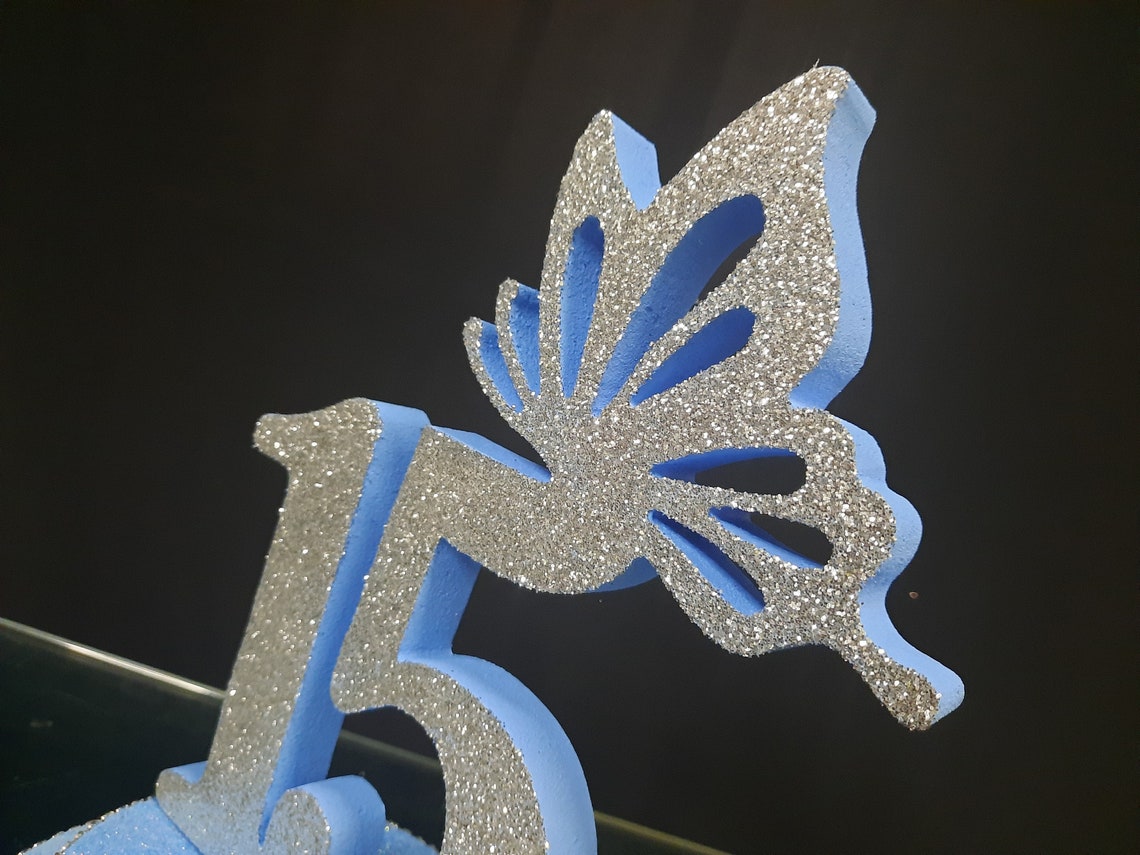 Butterfly Centerpieces for Table Light Blue Quinceanera - Etsy