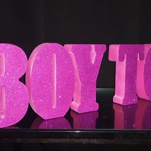 Styrofoam Letters 3D 8", 3D Name Styrofoam 8 Inches,large Free Standing ...