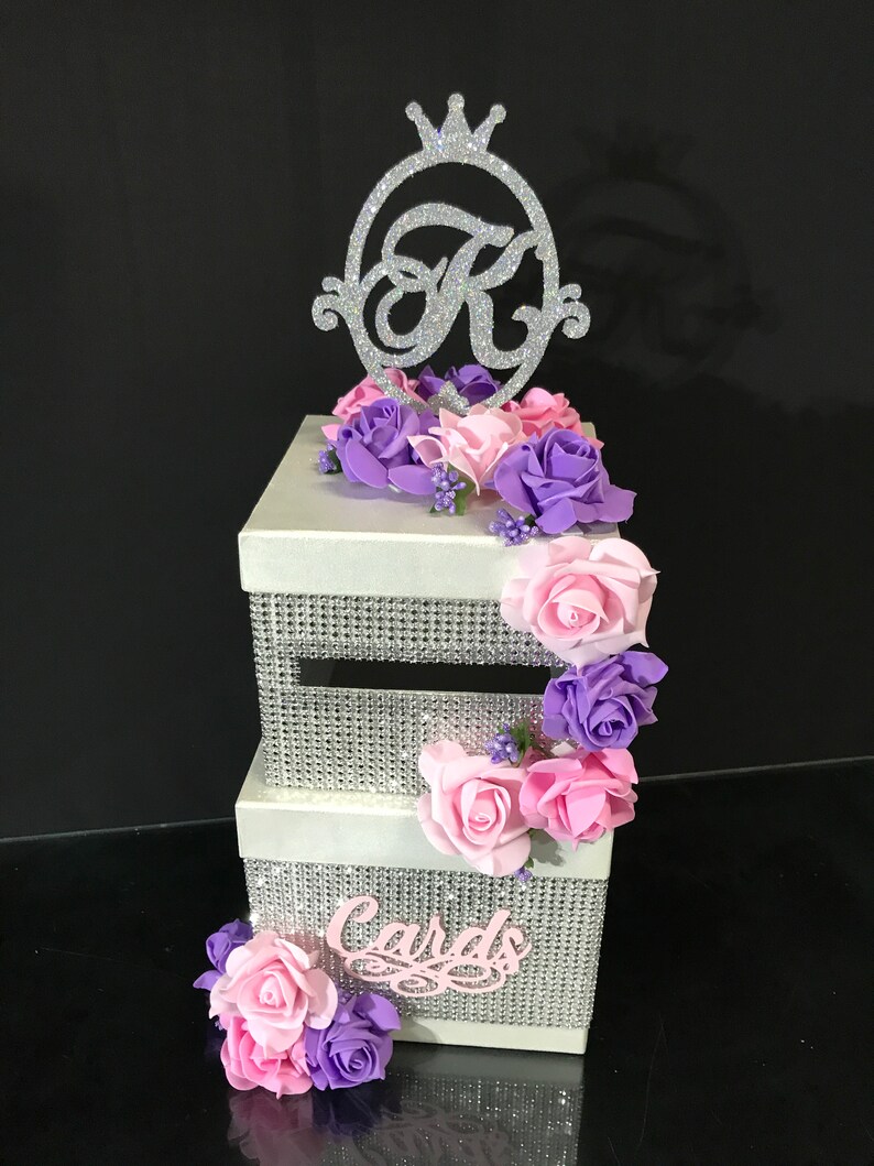 Cardbox Sweet 16 Birthday Cardbox Lavender Cardslavender - Etsy