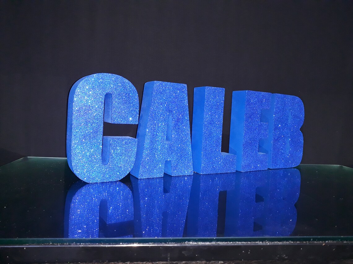 Styrofoam Letters 3D 8caleb Styrofoam Numbers 8 | Etsy