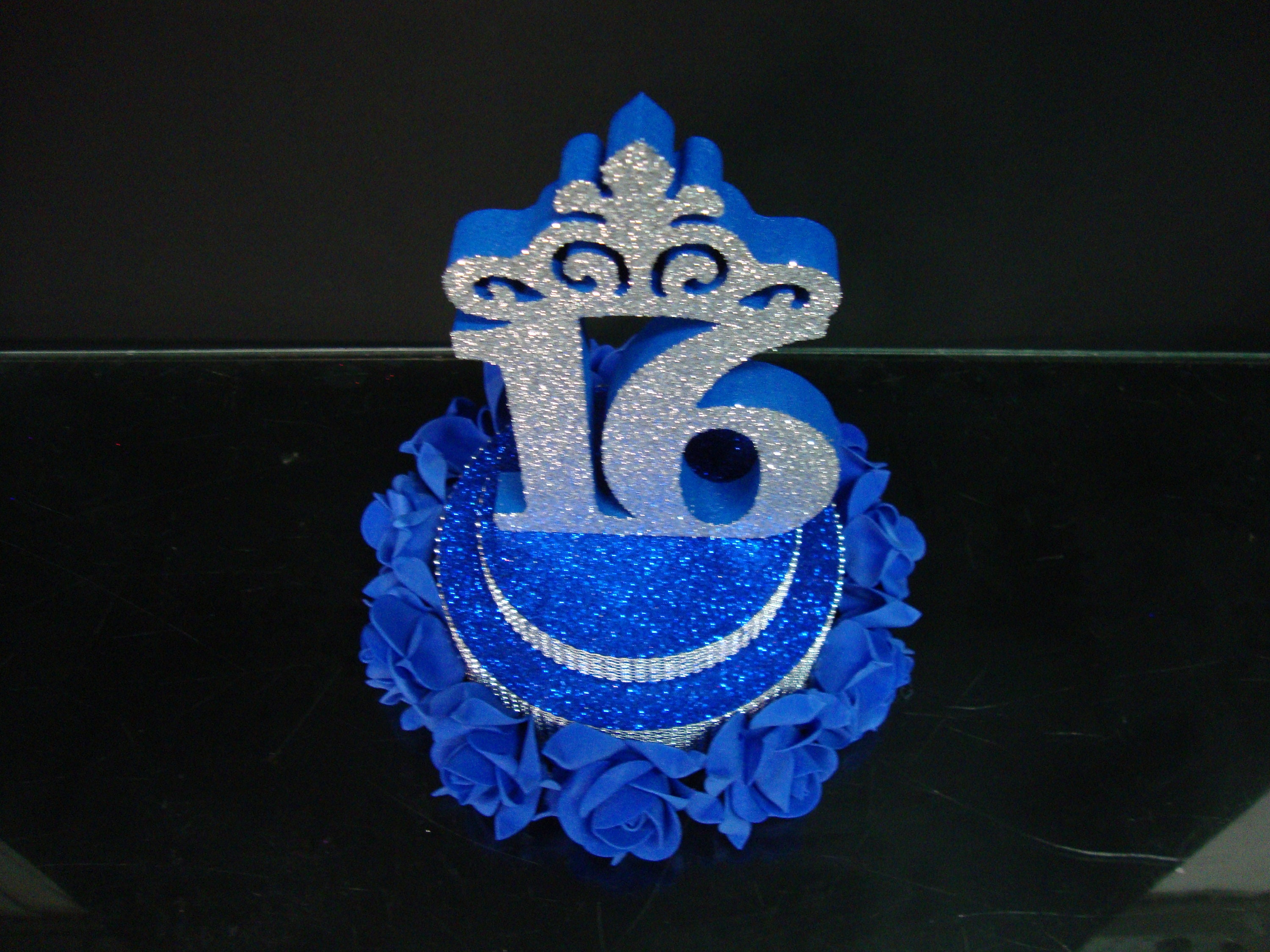 Numbers on Stand Rose Central Decor Central Element on the - Etsy