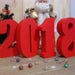 2020 Styrofoam Numbers3d Numbers Foamnew Year Decorparty - Etsy