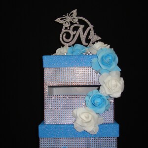 Cardbox Sweet , Birthday Cardbox, Blue Cards, Royal Blue Roses Cardbox ...