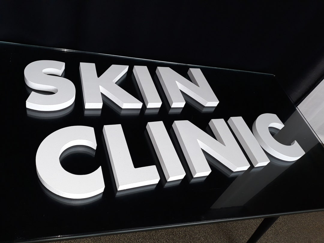 3D Styrofoam Letters 1" Thickness,shop Sign,anniversary Letters,foam ...