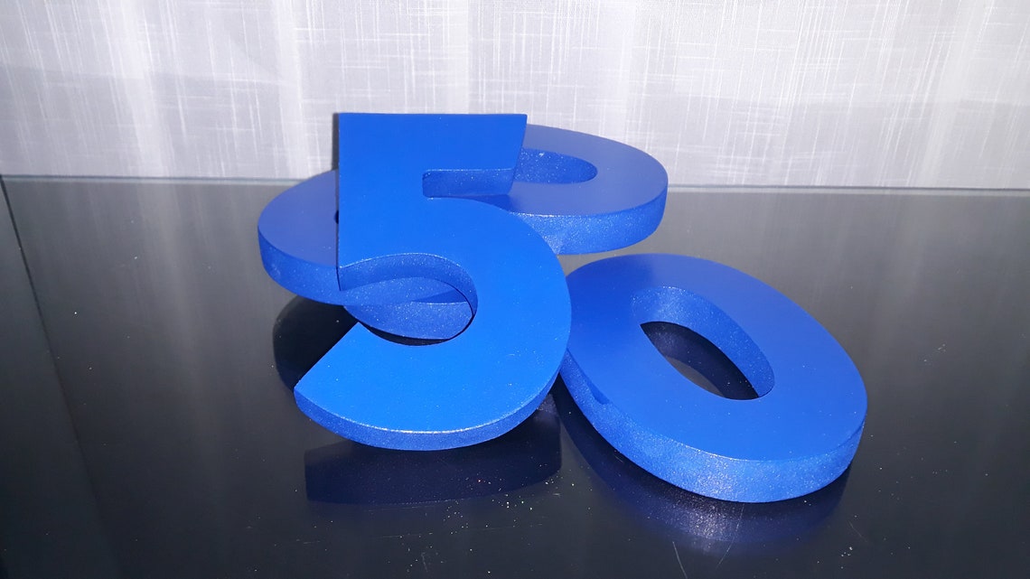 3D Styrofoam Letters 1 Thicknessshop Signanniversary | Etsy