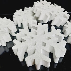 Snowflake Styrofoam Glitter,decorative Snowflake, Christmas Snowflake ...