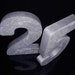 Styrofoam Letters 3D 15 Styrofoam Numbers 15 - Etsy