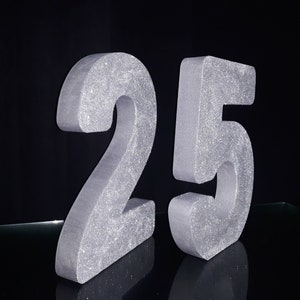 Styrofoam Letters 3D 15", Styrofoam Numbers 15 Inches,large Free ...