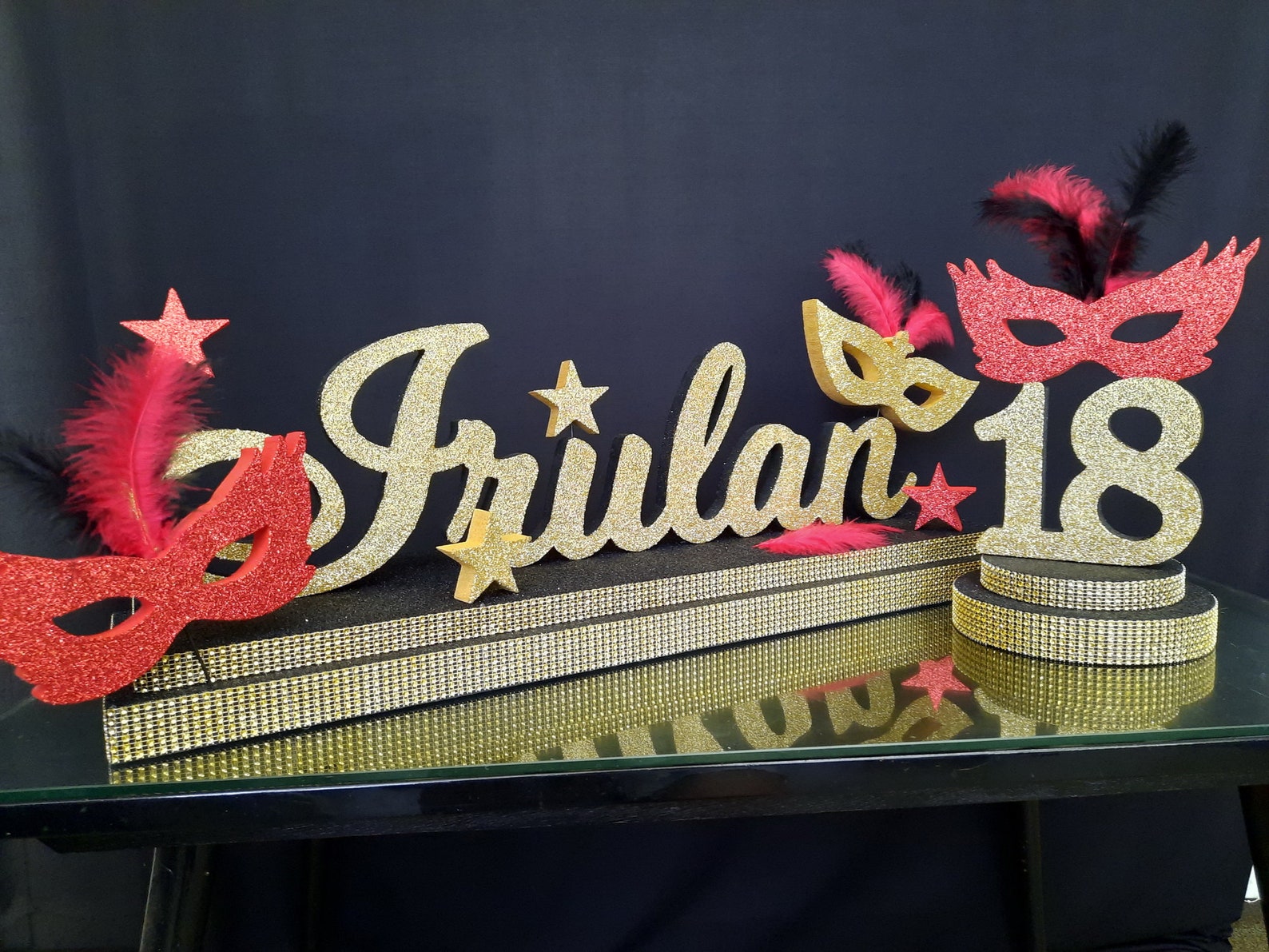 Masquerade SET Candlelabraceremony Candle Masquerad Sweet - Etsy