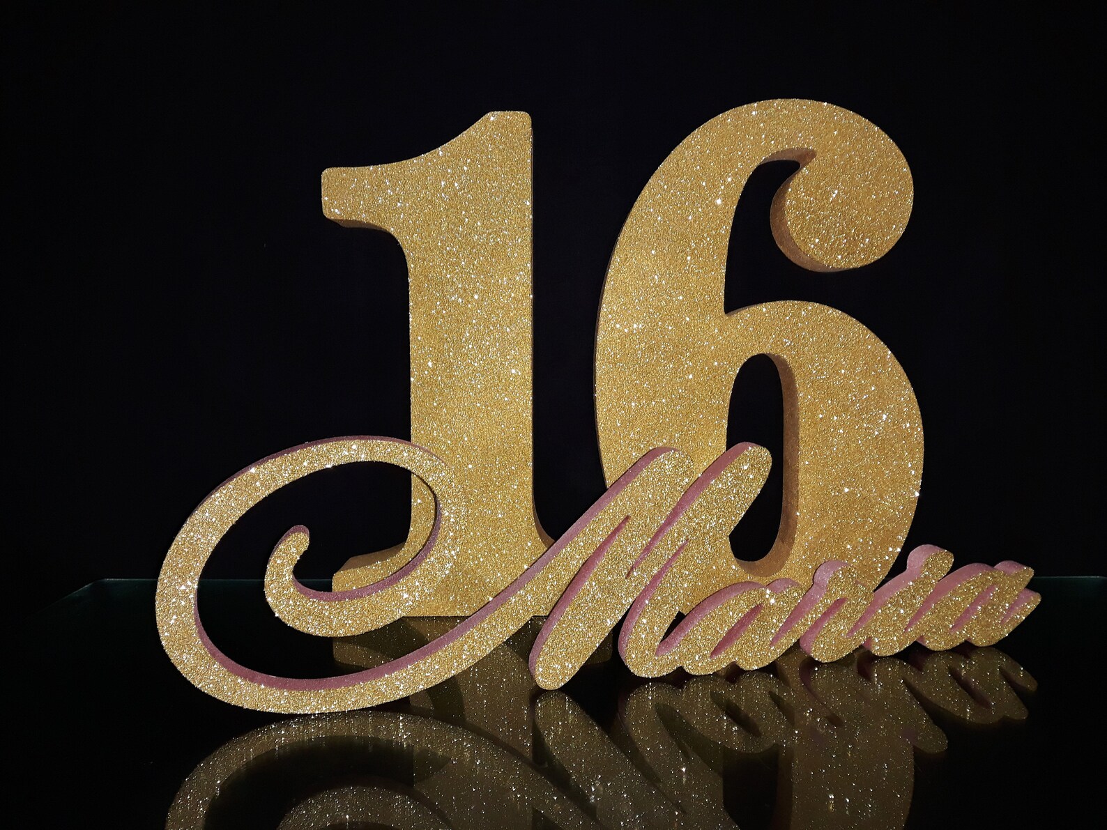 Set Big 3D Name and Two Number From Styrofoamfirst | Etsy