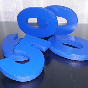 3D Styrofoam Letters 1" Thickness,shop Sign,anniversary Letters,foam ...