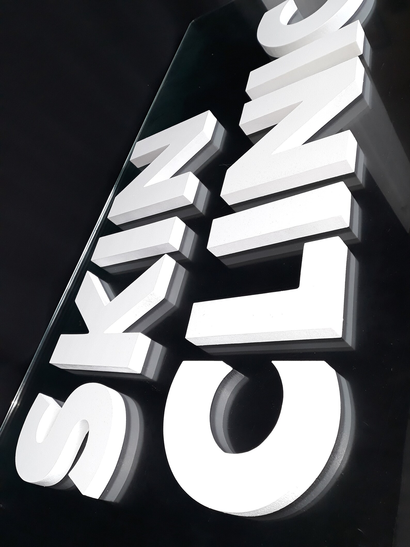 3D Styrofoam Letters 1 Thicknessshop Signanniversary - Etsy