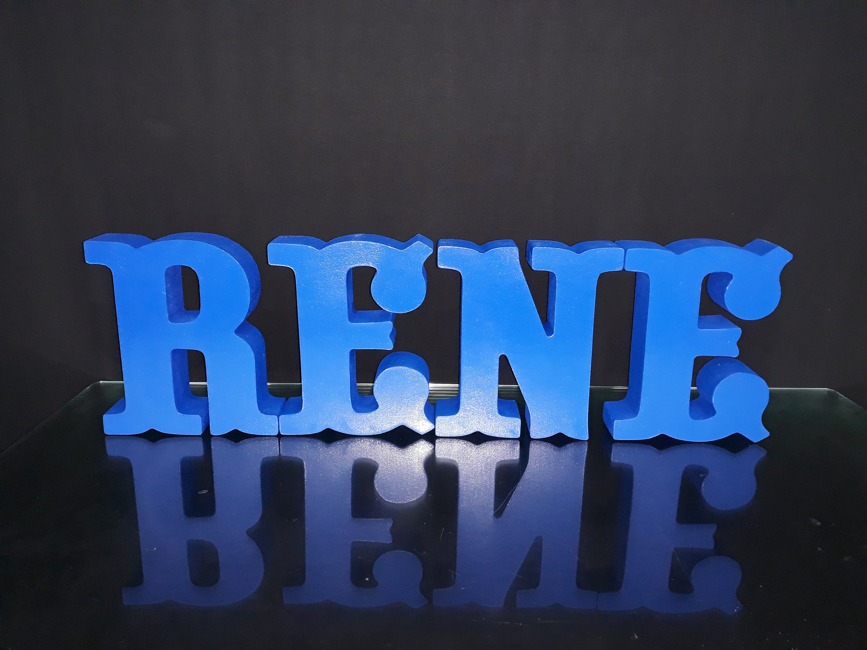 Styrofoam Letters 3D 8name Styrofoam Numbers 8 | Etsy