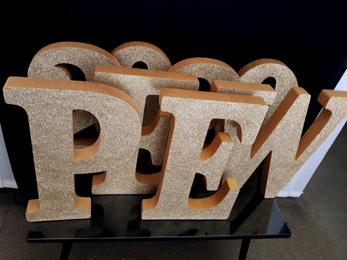 Styrofoam Letters 3D 20foam Gold Numbers 20 Inches3d - Etsy