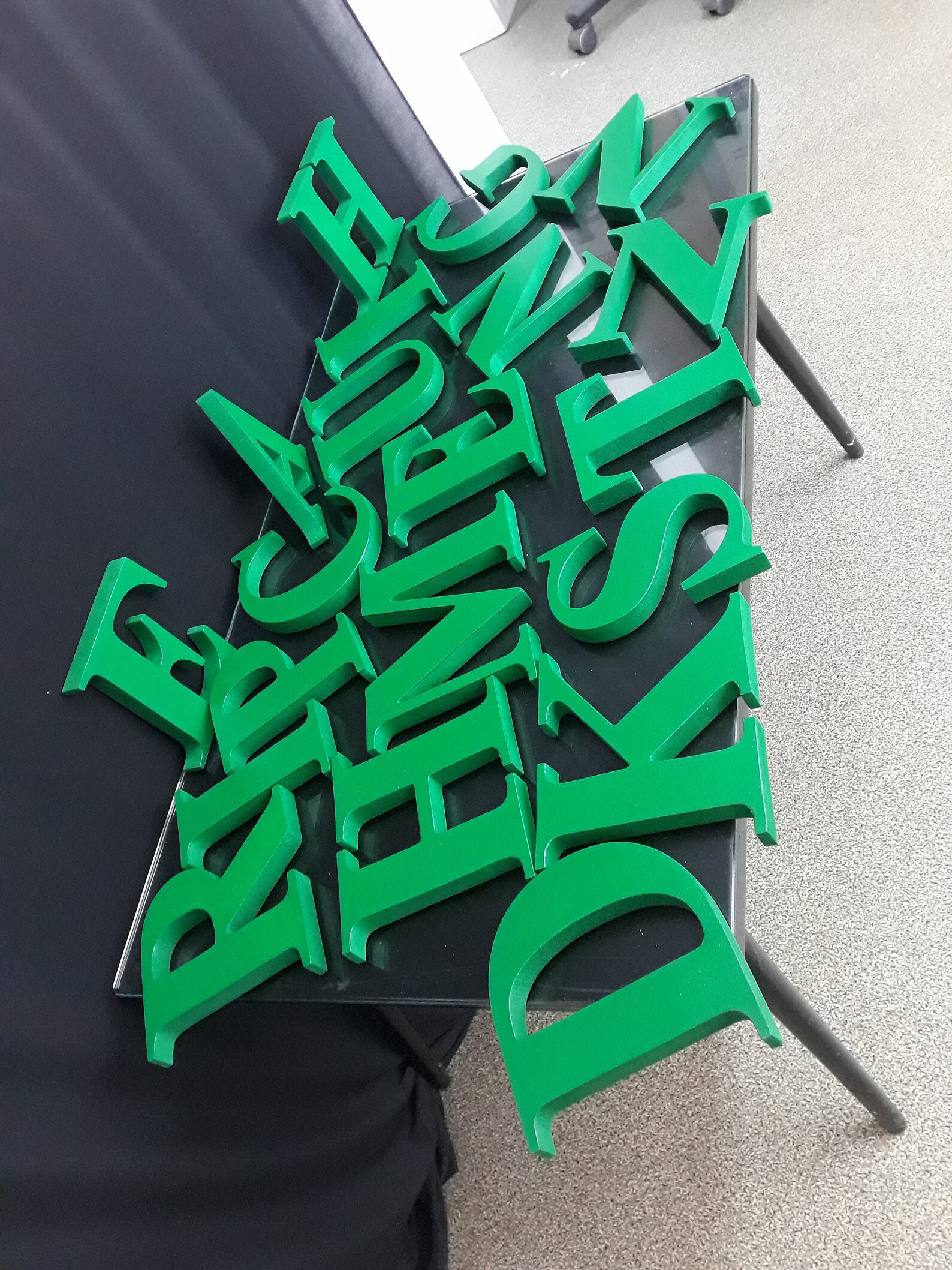 3D Styrofoam Letters 1 Thicknessgrin Foamshop - Etsy