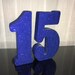 Styrofoam Letters 3D 15, Styrofoam Numbers 15 Inches,large Free ...