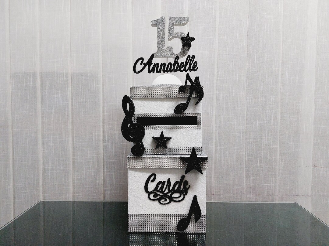 Cardbox Music Notes, Cardbox Music, Cardbox Stars,twotier Cardbox, Two ...