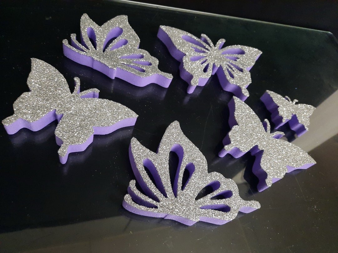 SET Butterflies, Styrofoam Butterflies Set, Decorative Butterflies ...