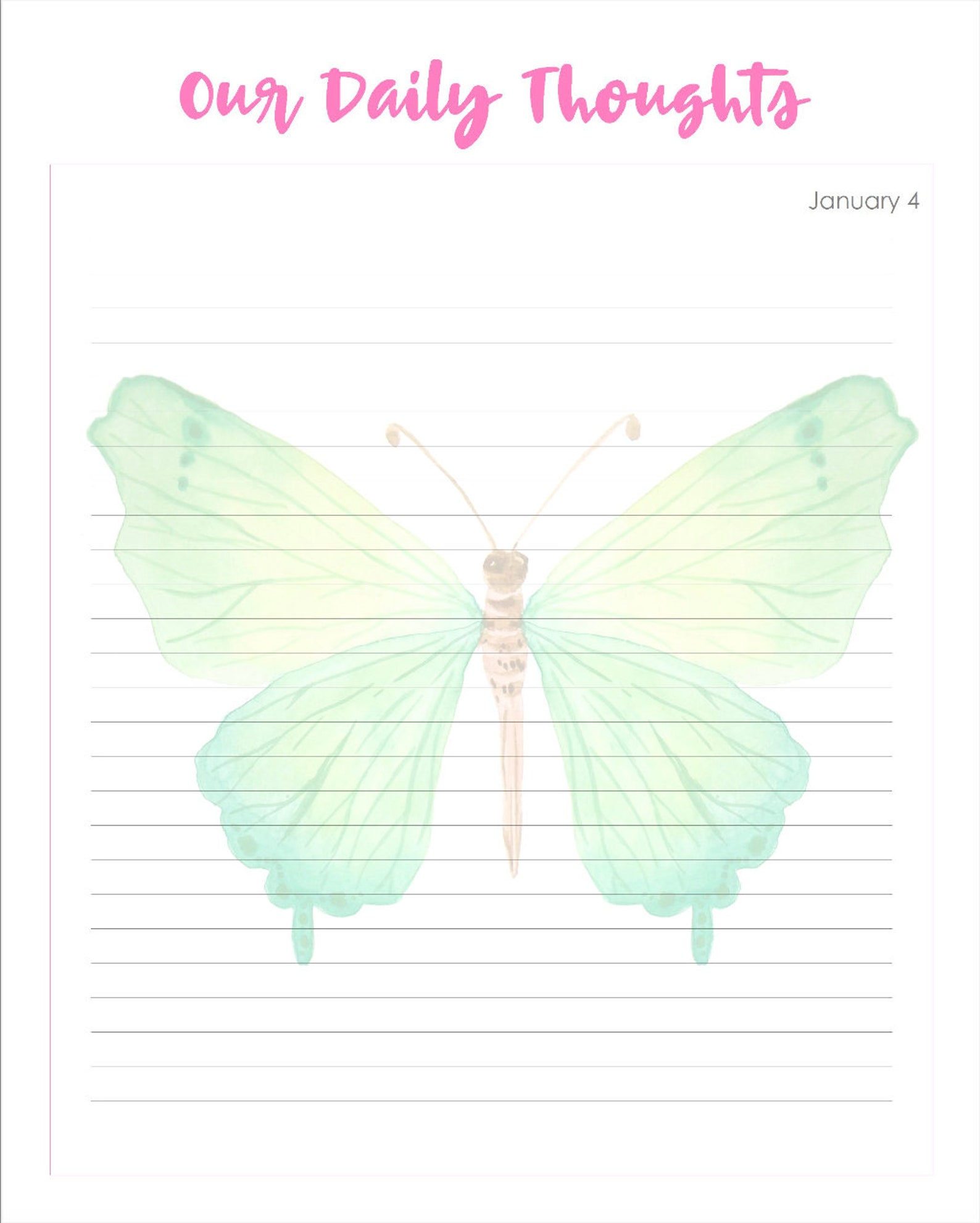 Printable Mother Daughter Journal • Mommy and Me Diary • Guided Journal ...
