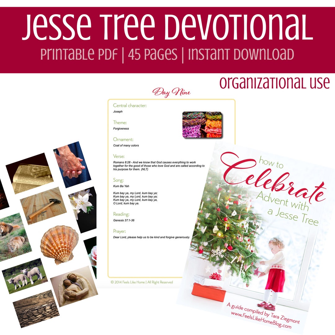 How to Celebrate Advent With a Jesse Tree (devotional, Ebook Only ...