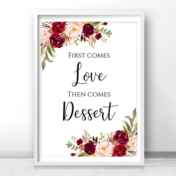 First Comes Love - Etsy