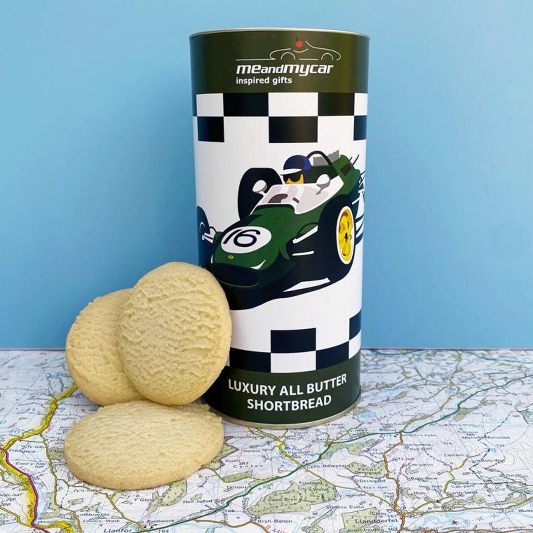 Classic Car Shortbread Biscuits: Jim Clark Lotus, Motoring Gift - Etsy