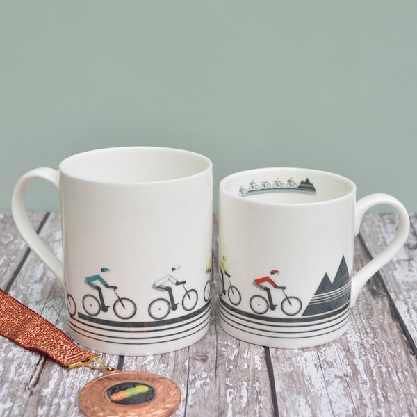 Bike Mug - Etsy