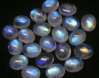 Blue flash moonstone | Etsy