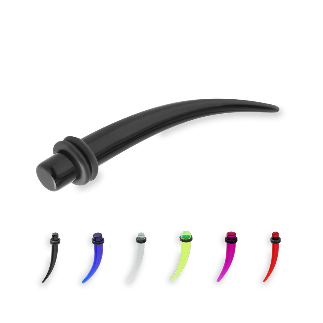 Claw Curved Ear Stretcher Taper Gauge Expander Bent Spike Plug for ...