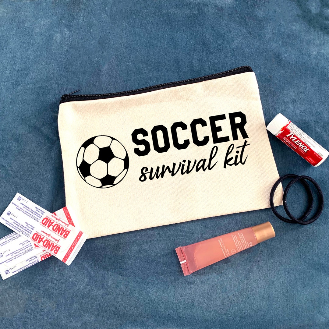 Sports Survival Kit | Canvas Makeup Bag | Sports Makeup Bag | Makeup ...