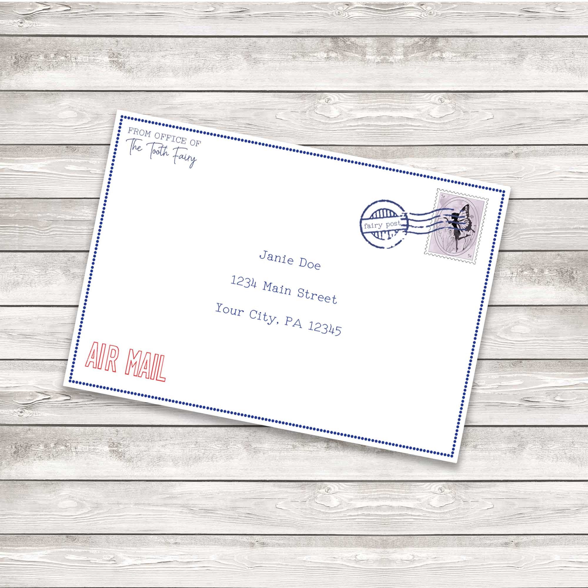 Printable Tooth Fairy Receipt - Lost Tooth Report - First Tooth Lost ...