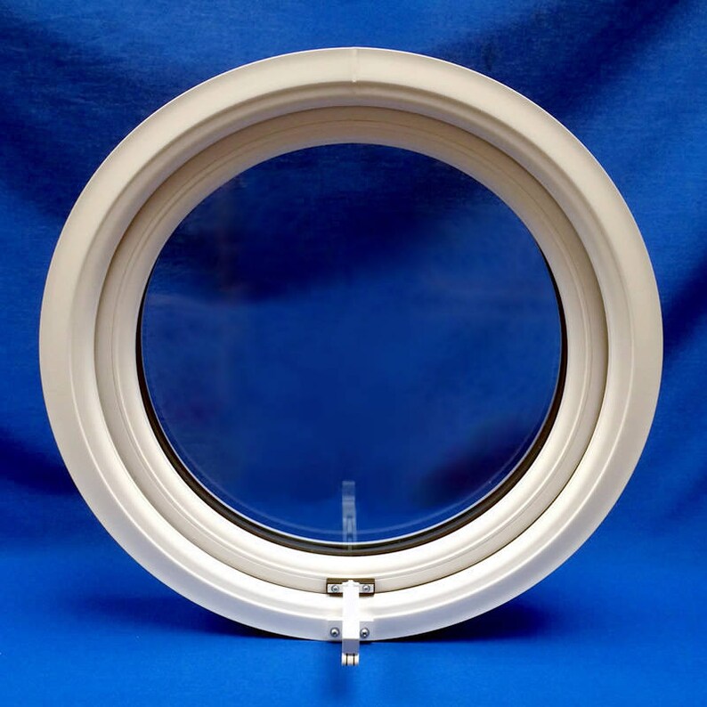 UPVC PVC Round Window Clear Double Glazed Full Opening | Etsy