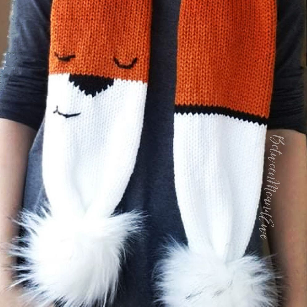Fox Scarf Sentro/addi Circular Knitting Machine Pattern PDF - Etsy