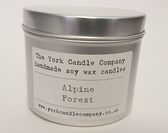 Pine scented candles | Etsy