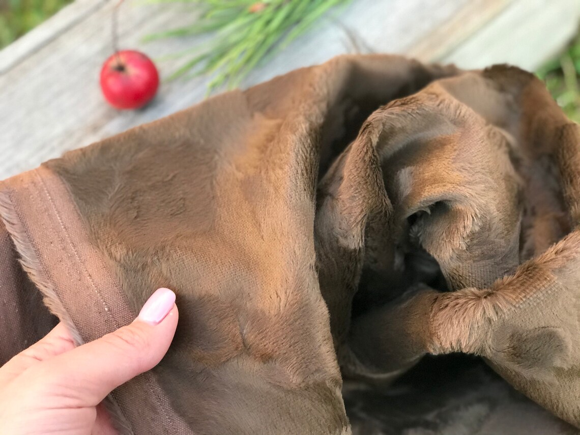 Teddy bear viscose fabric Faux fur fabric for making toys | Etsy